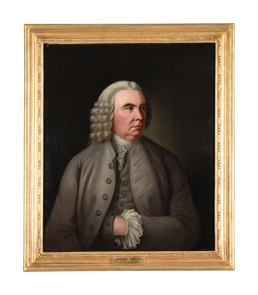 George Chalmers | PORTRAIT OF ANDREW HUNTER (1761) | MutualArt