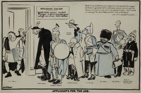 Sir David Low | Applicants for the job | MutualArt