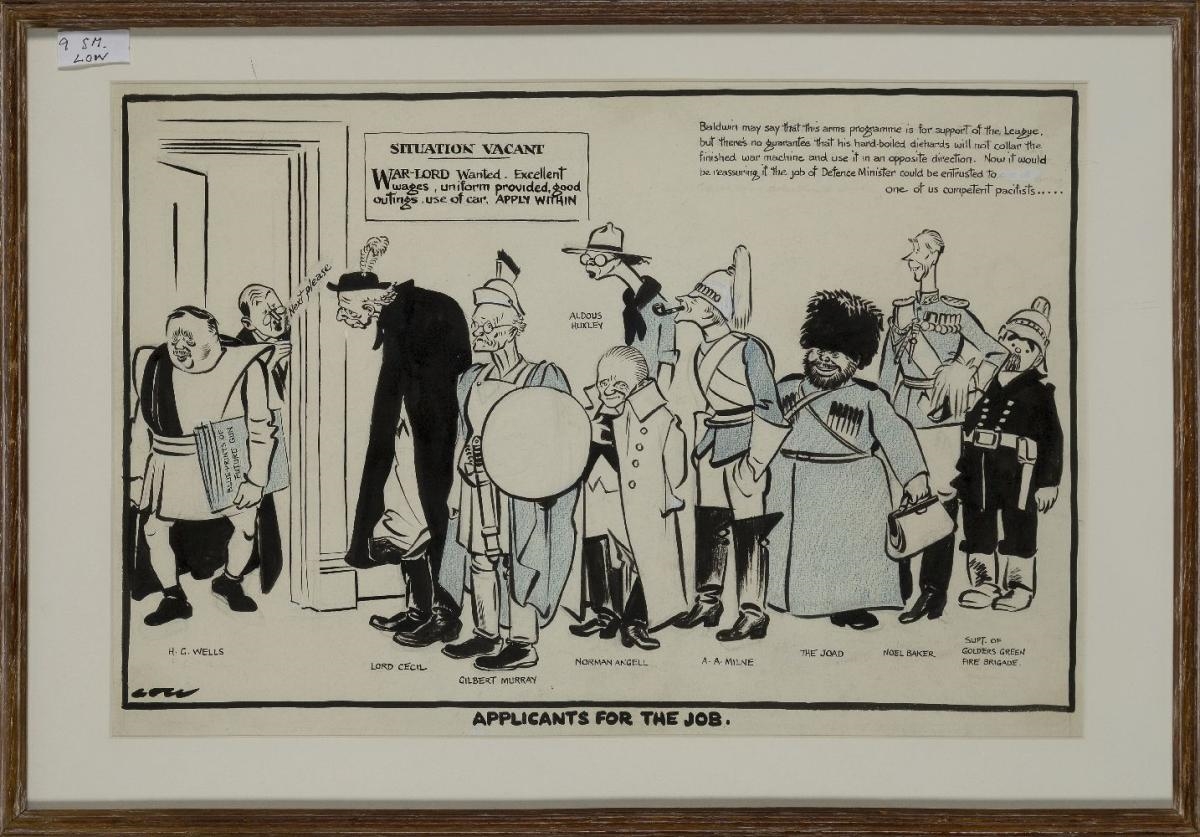 Sir David Low | Applicants for the job | MutualArt