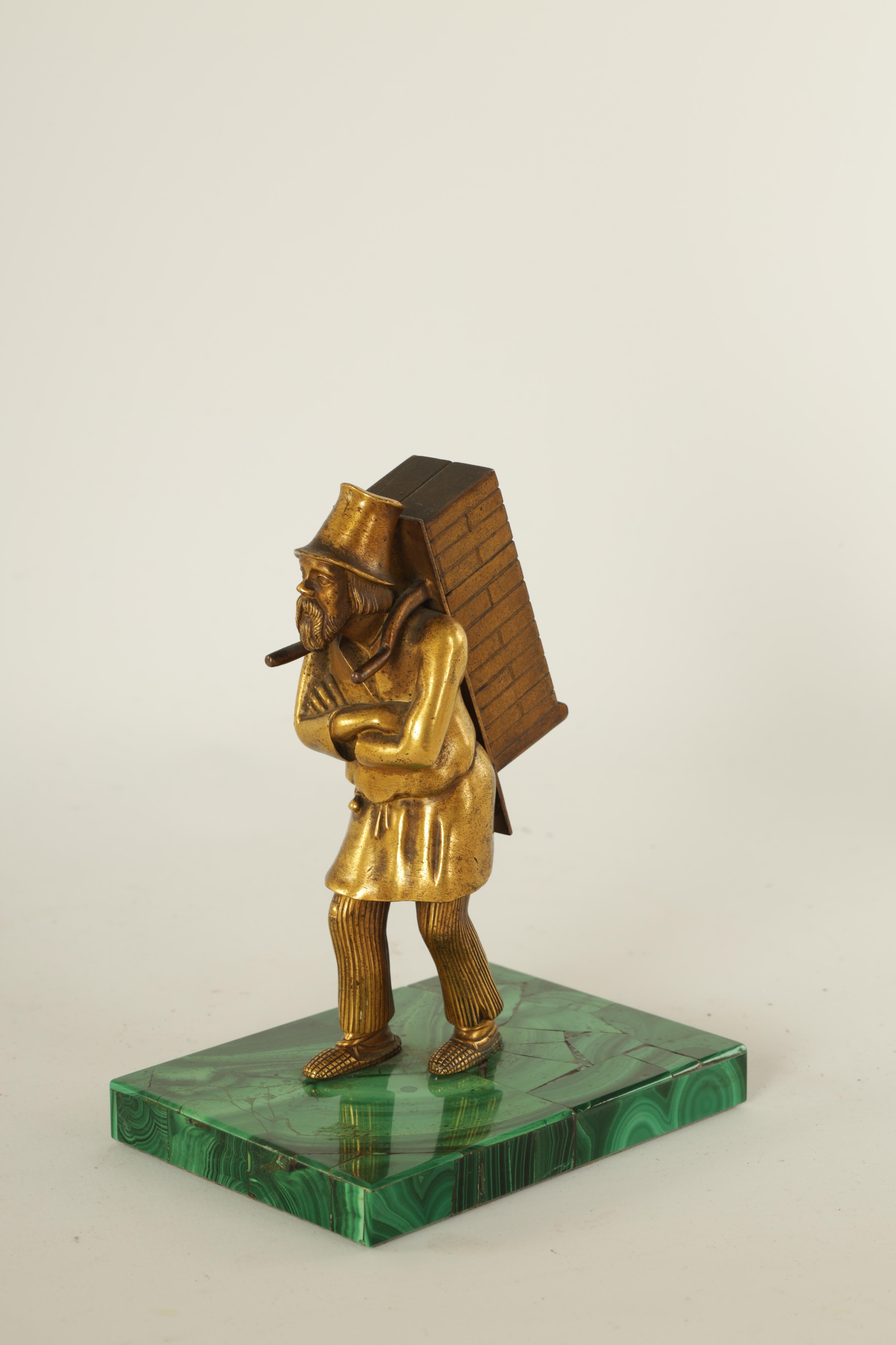 Russian School, 19th Century | A hod-carrier with stack of bricks on ...