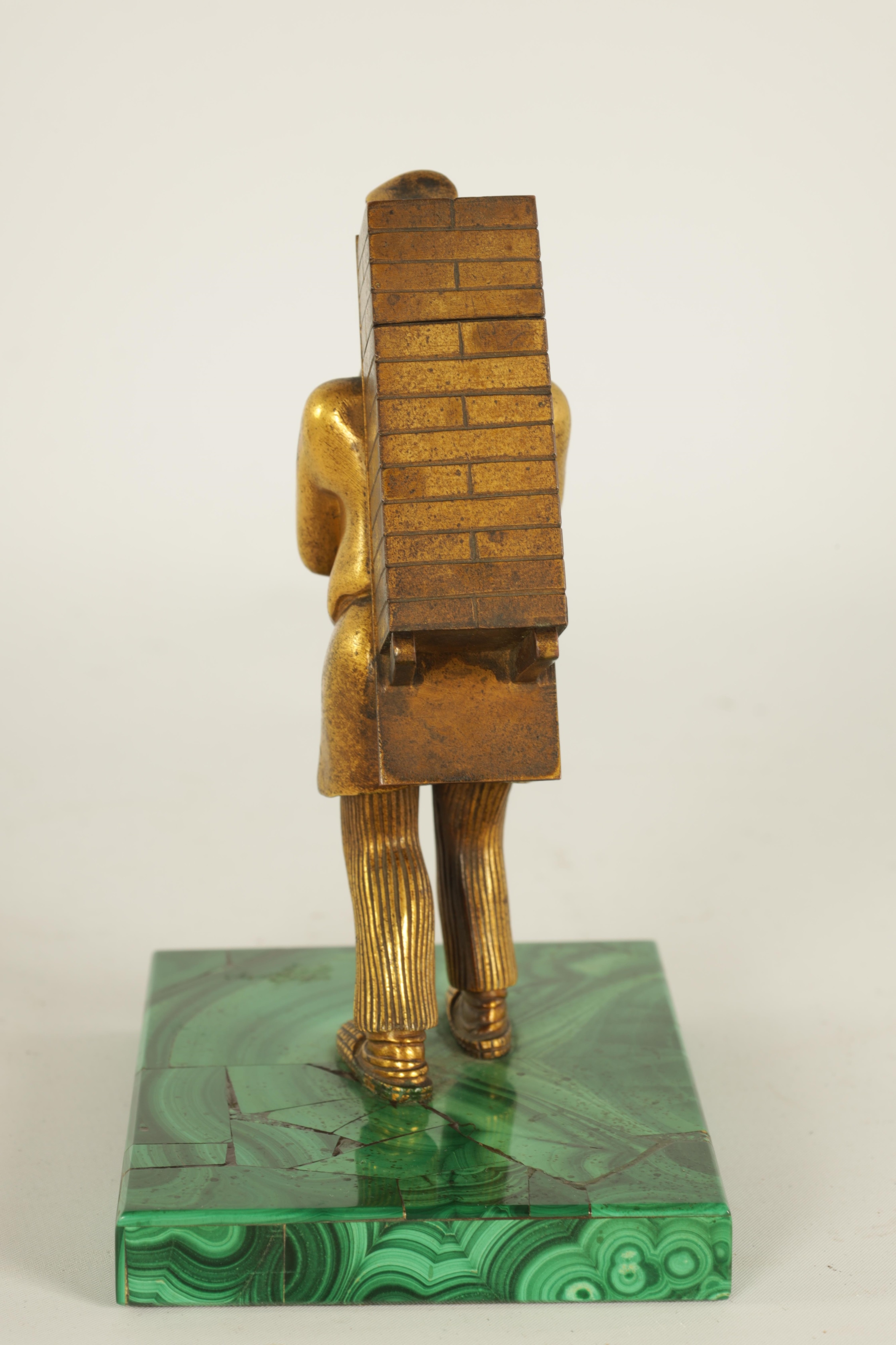 Russian School, 19th Century | A hod-carrier with stack of bricks on ...