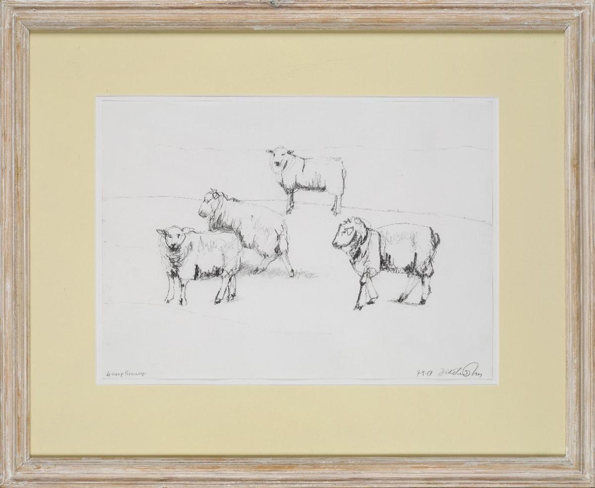 Dido Crosby | Four Sheep | MutualArt