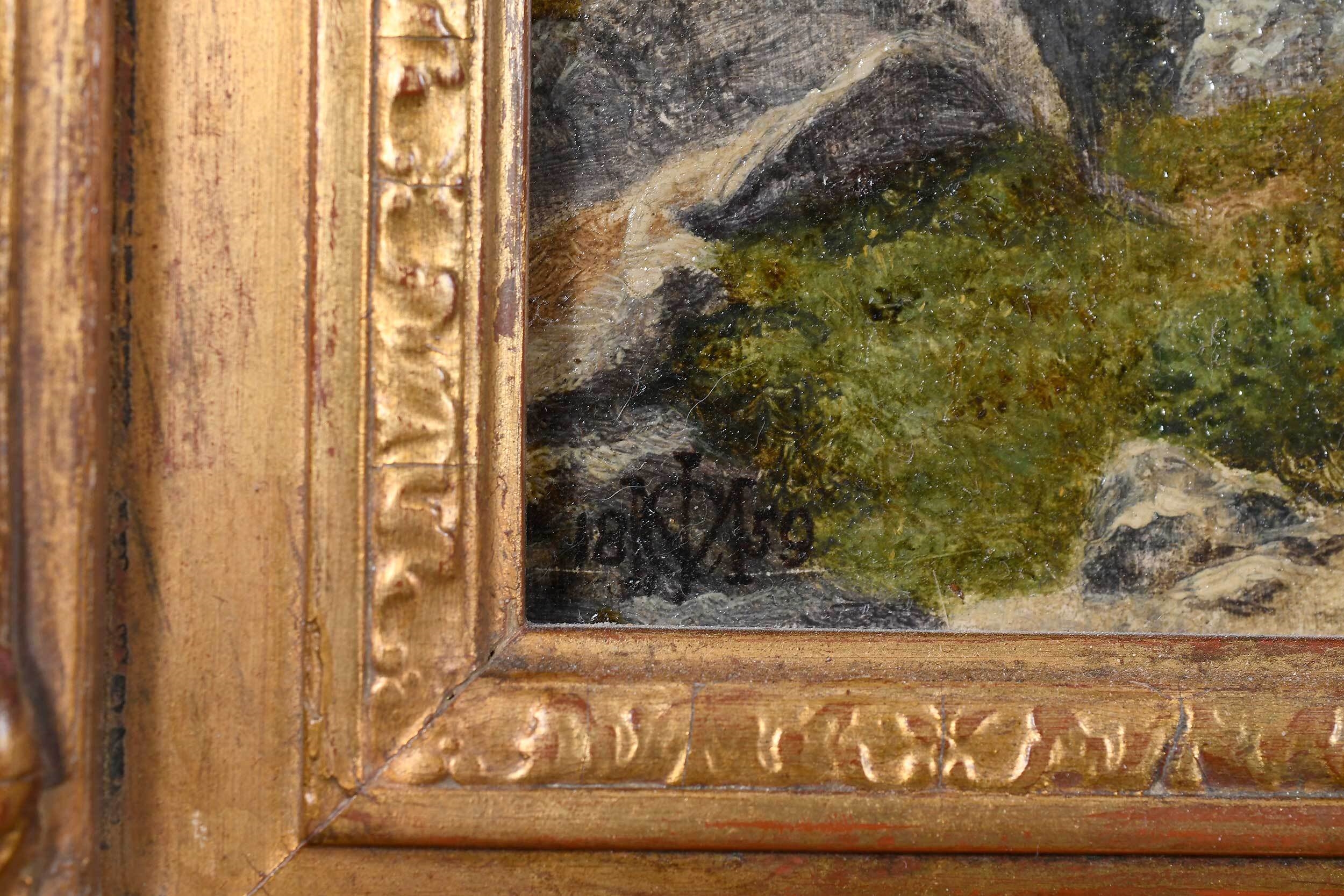 John Mulcaster Carrick | Mediterranean Coastal Scene With Figures (1859 ...