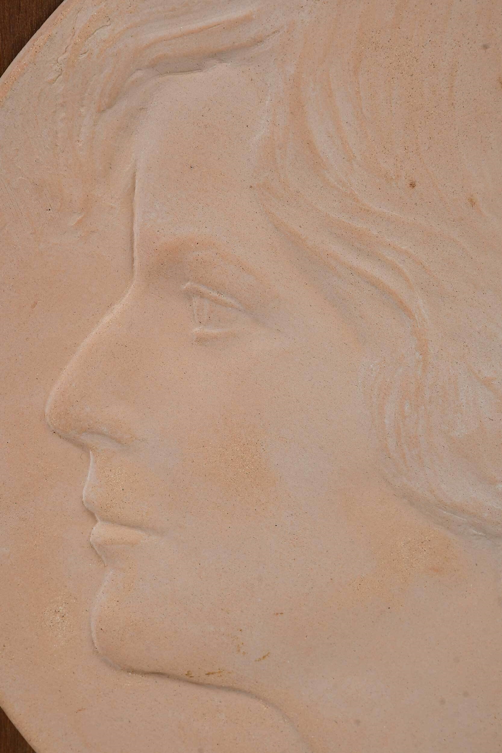 Willard Hirsch | Sculpture of a seated female nude; Portrait of Laura ...