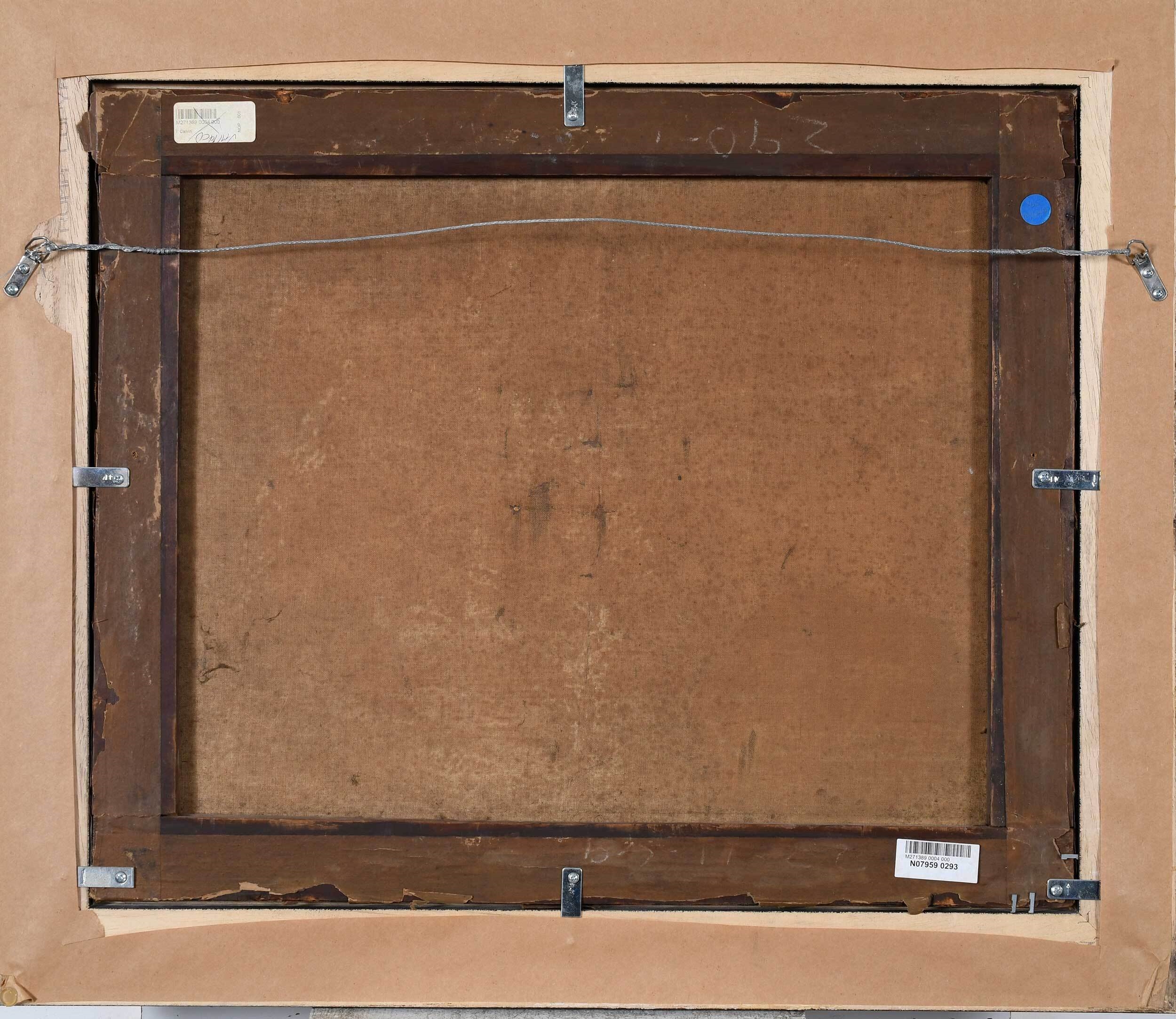 Edward Calvert | A British Gunboat Firing in Port | MutualArt