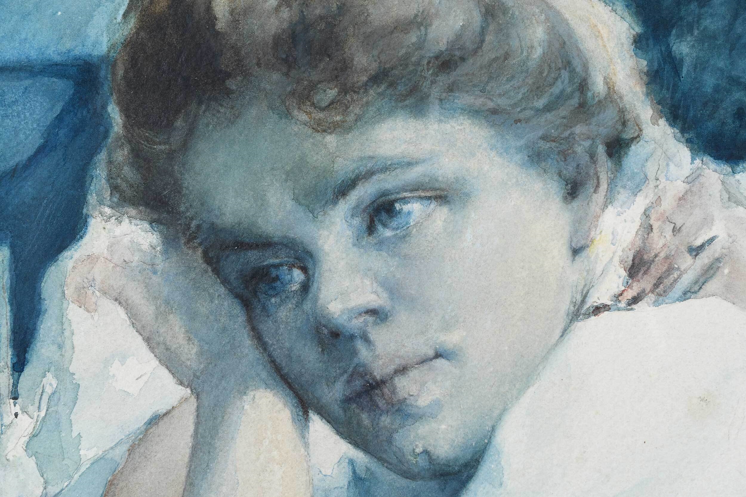 Emil Zoir | The Artist's Wife - Hildegaard Zoir | MutualArt