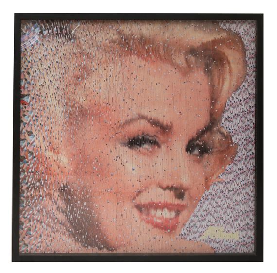 David Mach | a collage of photographs and postcards of Princess Diana ...