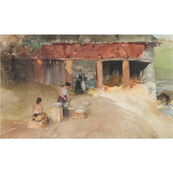 William Russell Flint | Bathing | MutualArt