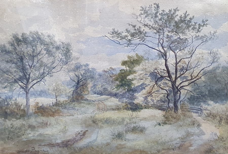 James Edwin Payne | James Payne Watercolour Landscape, indistinctly ...