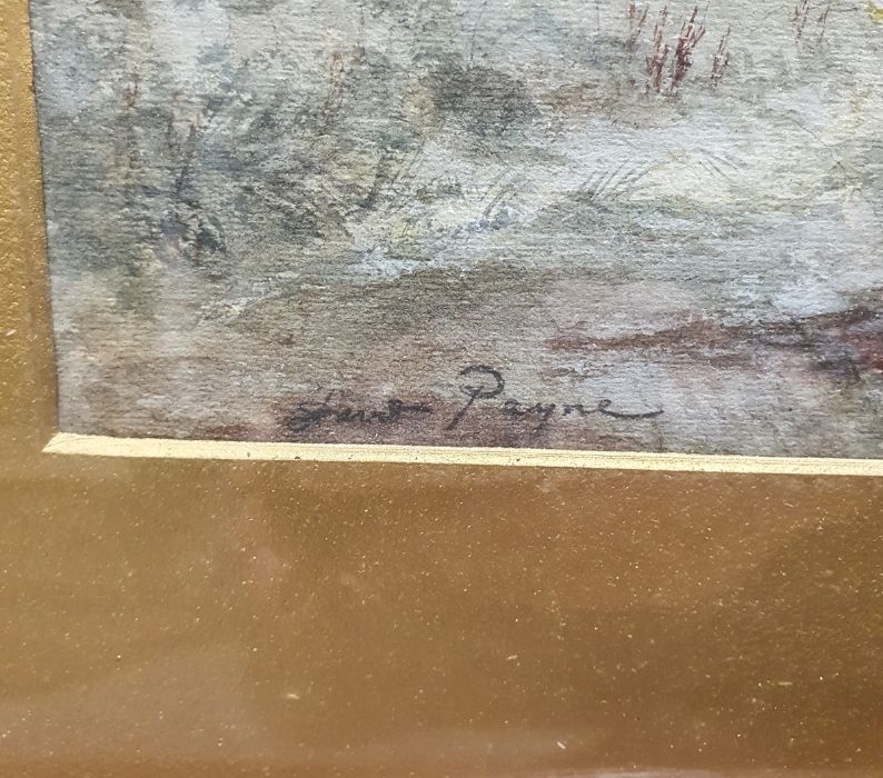 James Edwin Payne | James Payne Watercolour Landscape, indistinctly ...