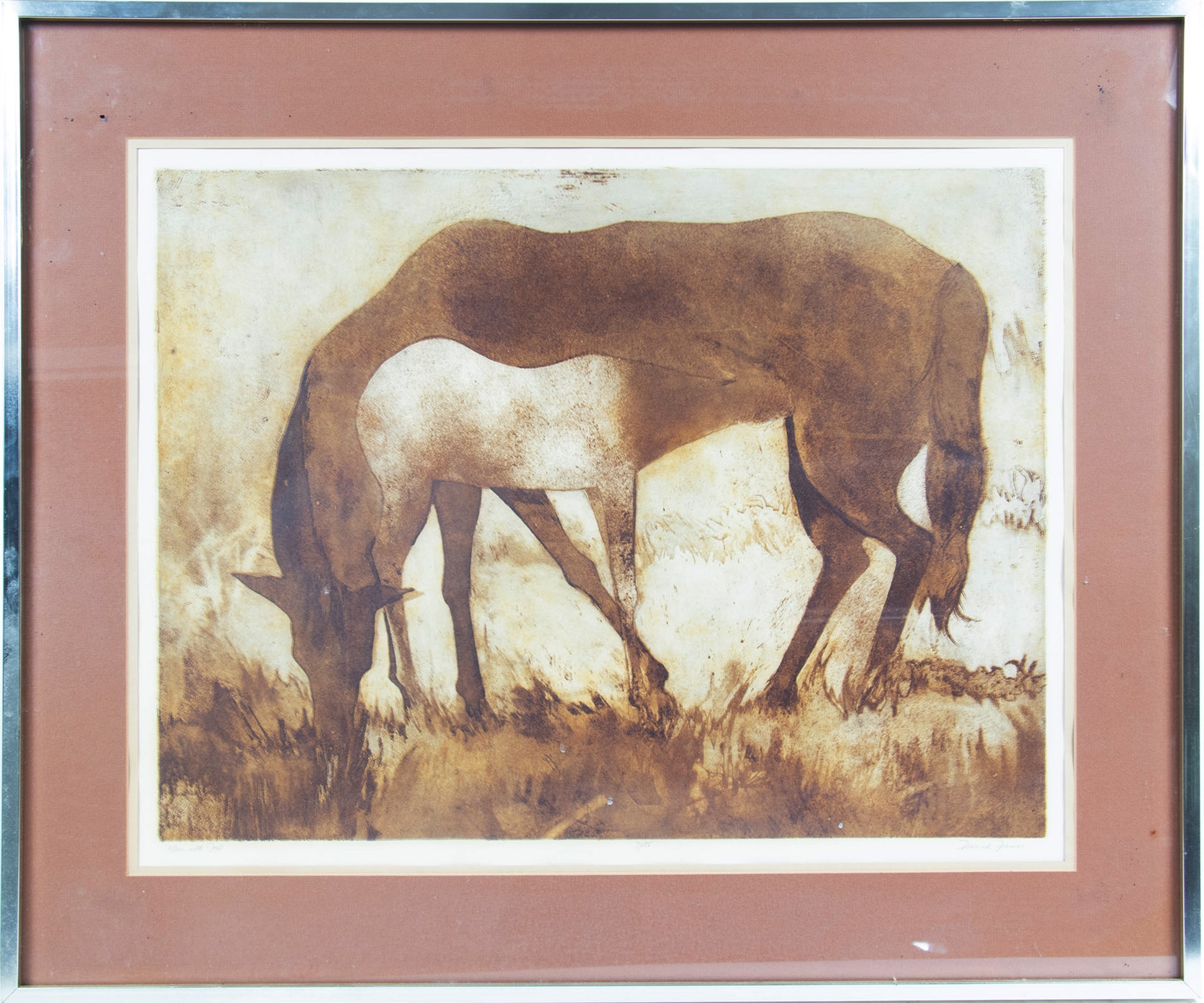 Deborah Freiser | MARE WITH FOAL (1947) | MutualArt