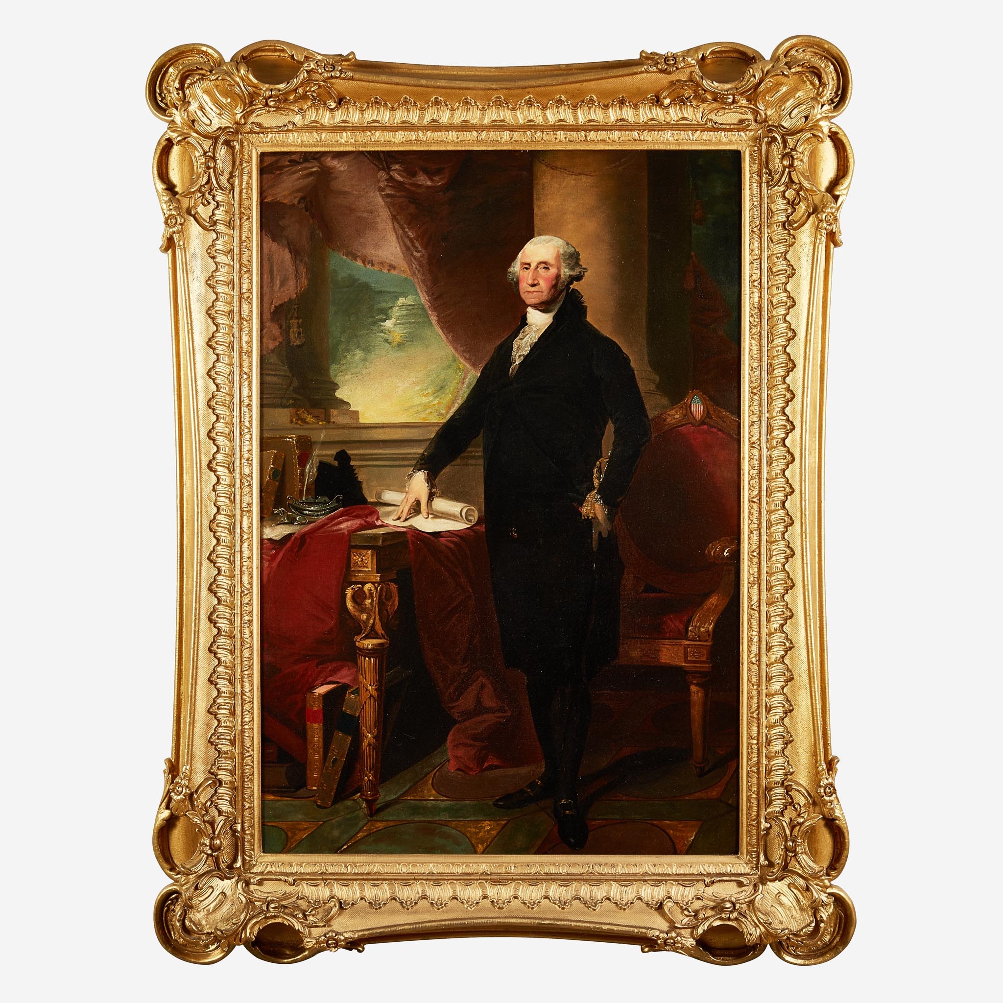 Gilbert Stuart | The Landsdowne Portrait of George Washington | MutualArt