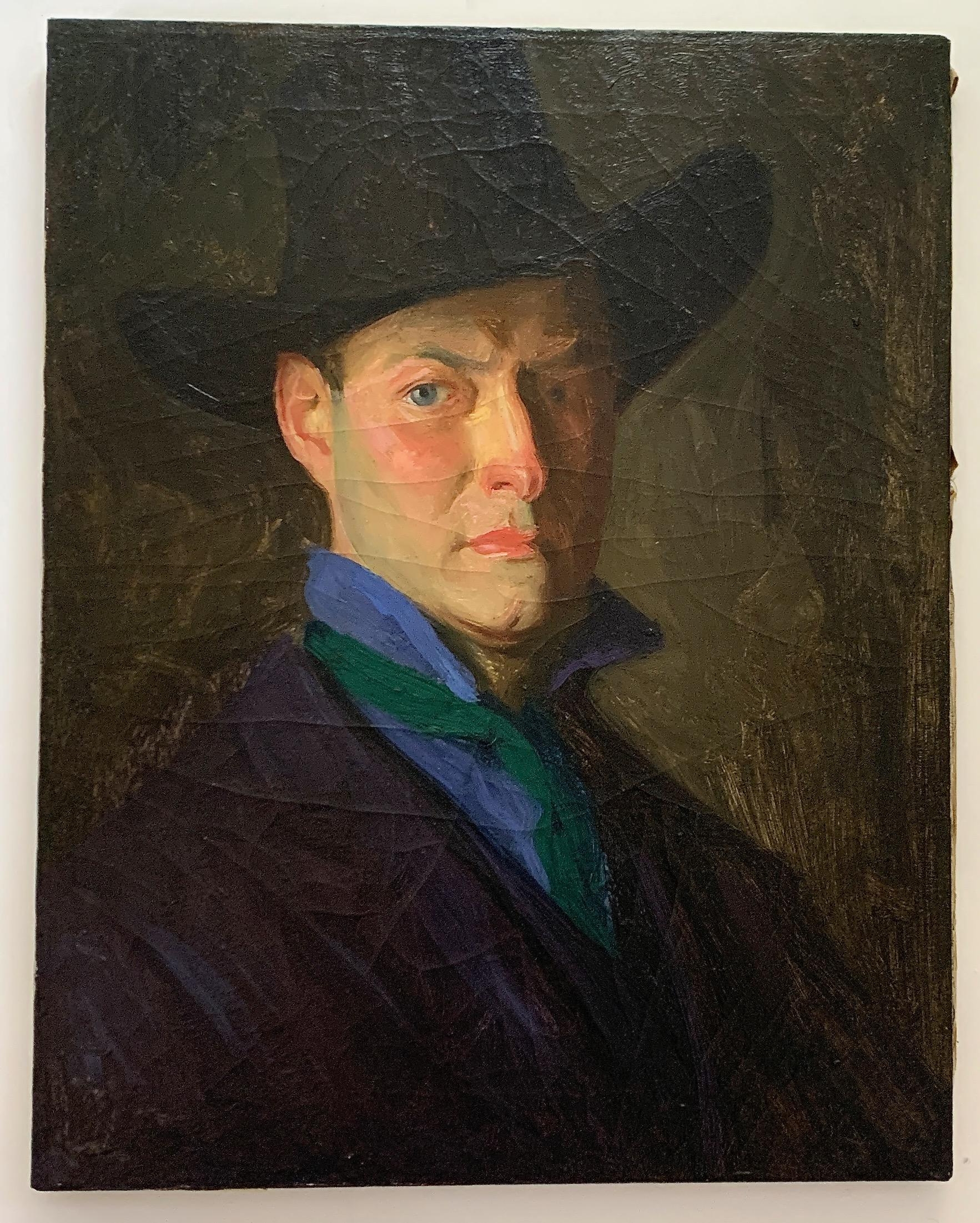 Gerrit Beneker | Self Portrait (1915) | MutualArt