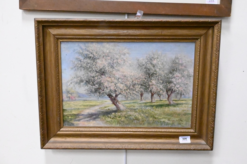 Verner Moore White | spring landscape | MutualArt