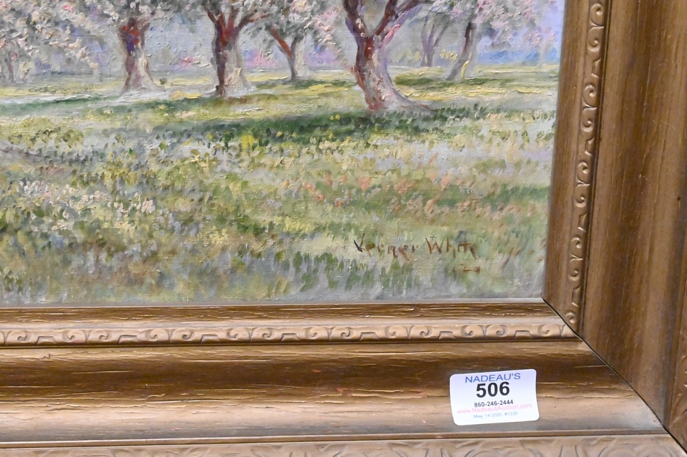 Verner Moore White | spring landscape | MutualArt