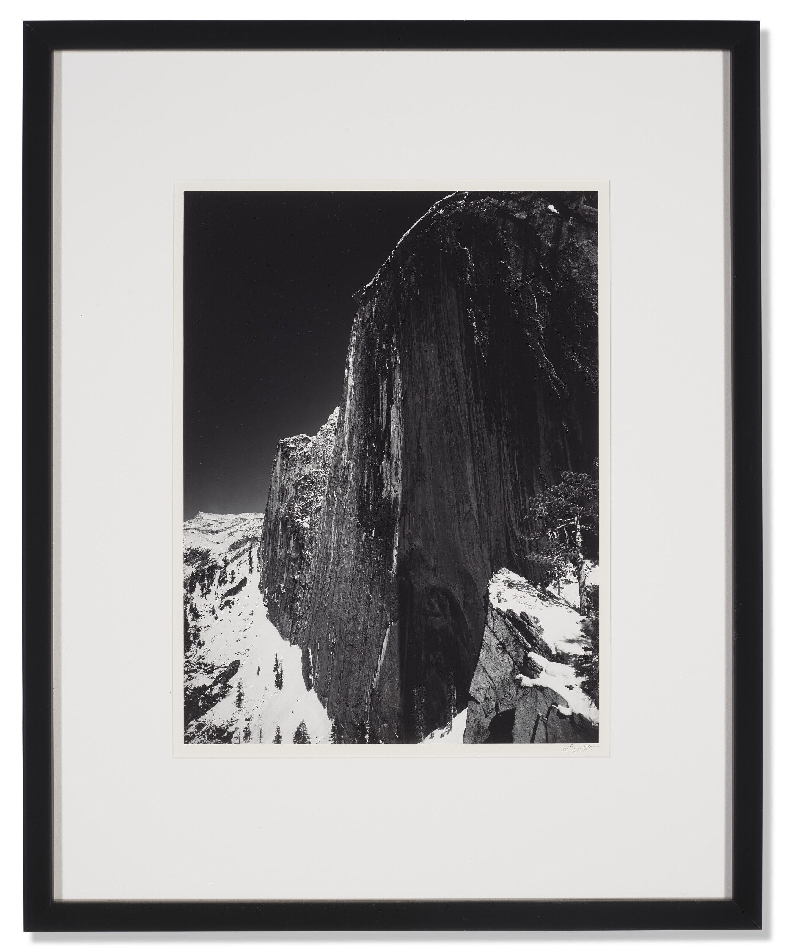 Ansel Adams | Monolith,The Face of Half Dome Yosemite Valley ...