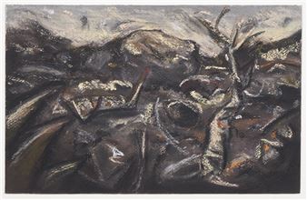 Peter Booth | PAINTING (THE HOOK) | MutualArt