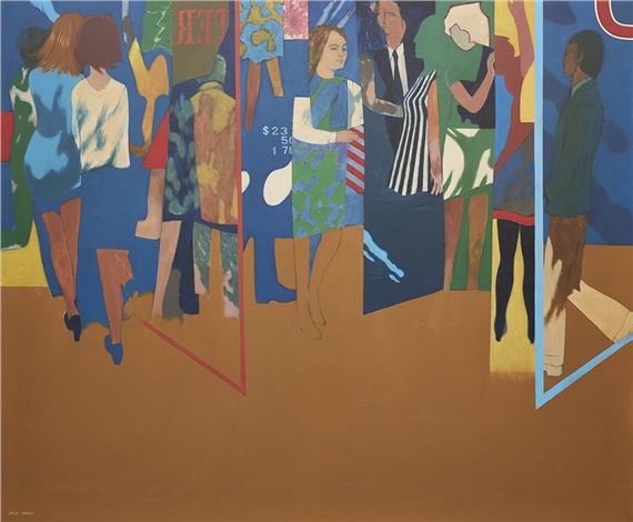 Louis Robert James | Windows, Doors and People (1974) | MutualArt