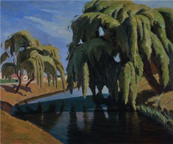 Russell Clark | Dallington Willows (1949) | MutualArt