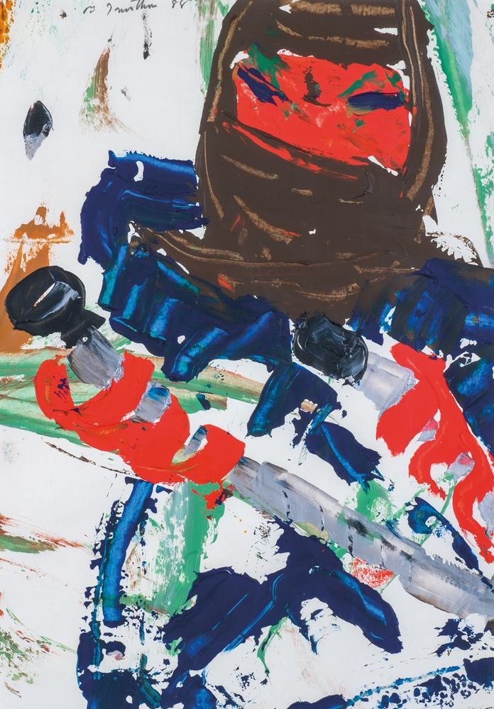 Philip Trusttum | Untitled (Portrait of Lee) (1988) | MutualArt
