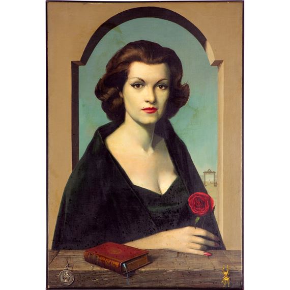 Raymond Whyte | Portrait of Mona Picket | MutualArt