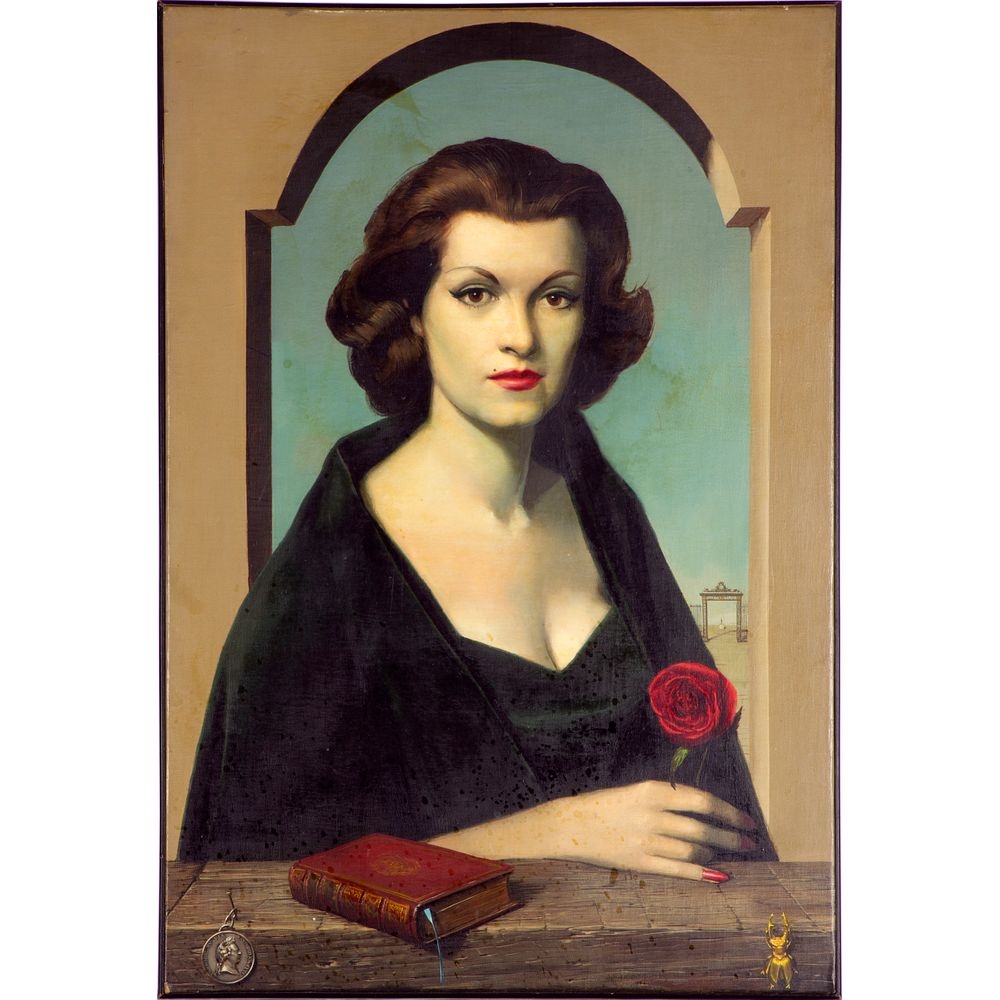 Raymond Whyte | Portrait of Mona Picket | MutualArt