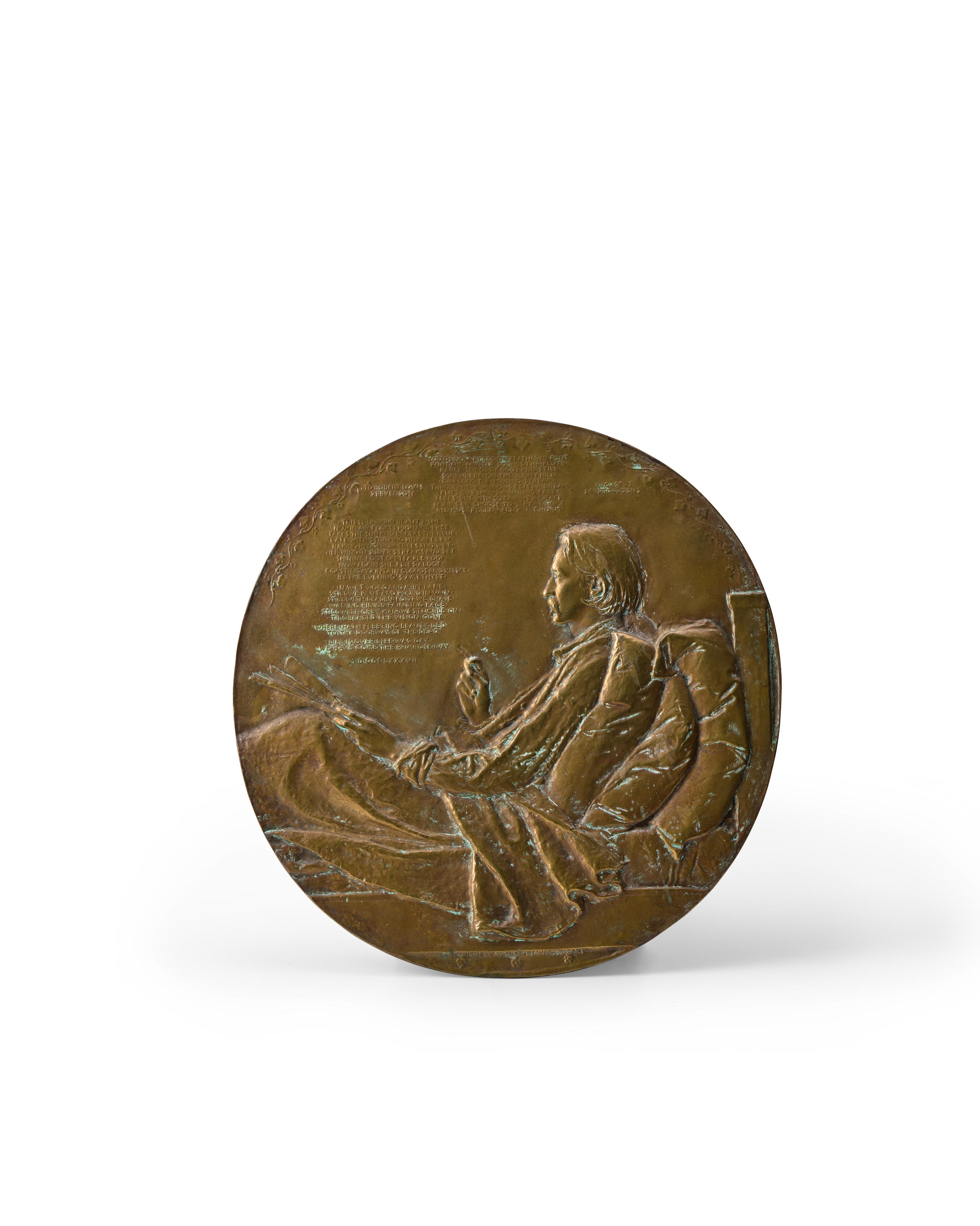 Augustus Saint-Gaudens | Robert Louis Stevenson (1887) | MutualArt