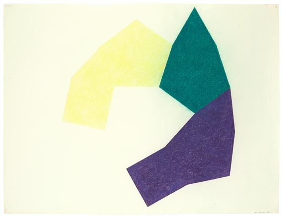 Mel Bochner | Third Planar Arc (1977) | MutualArt