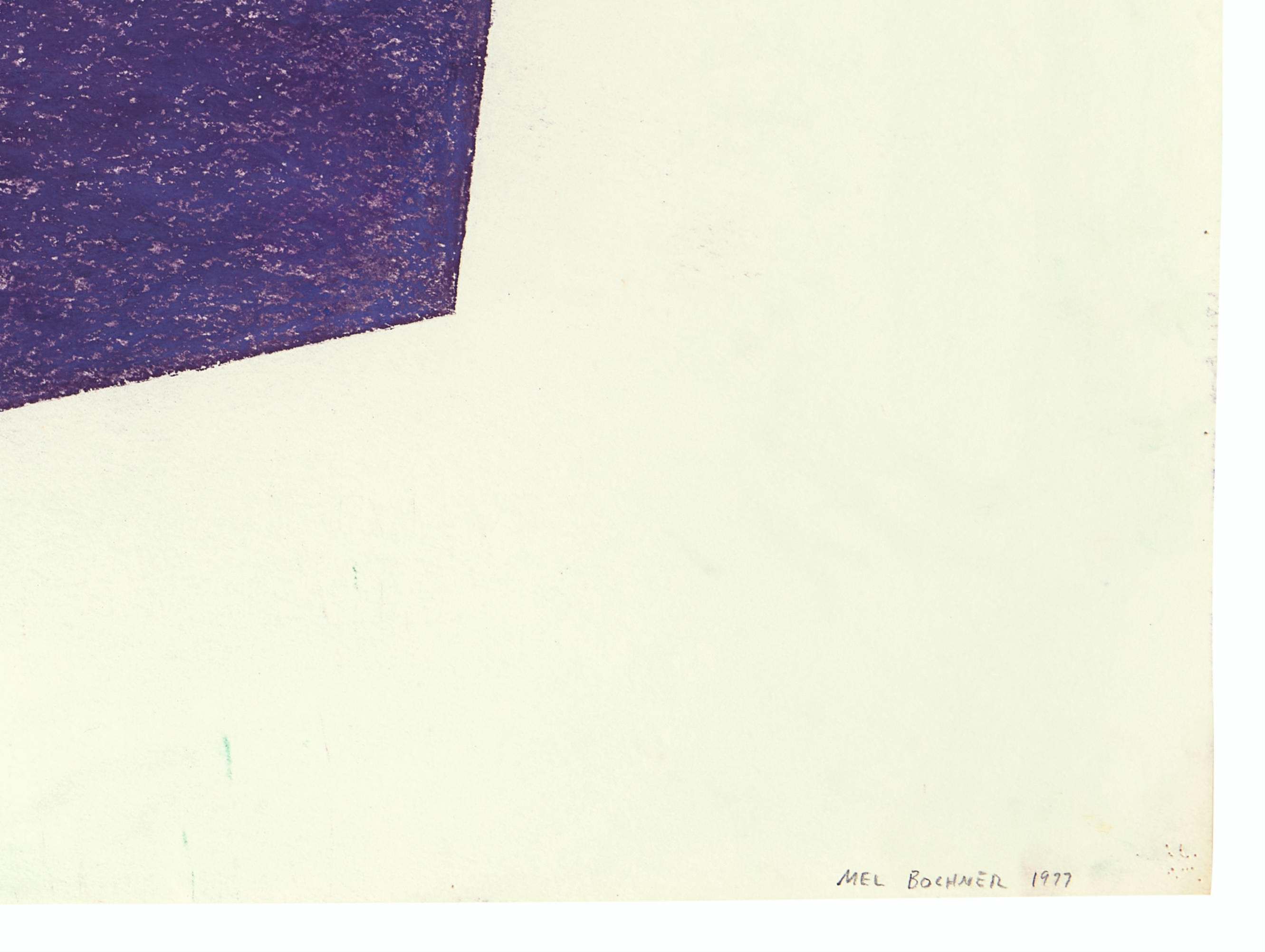 Mel Bochner | Third Planar Arc (1977) | MutualArt