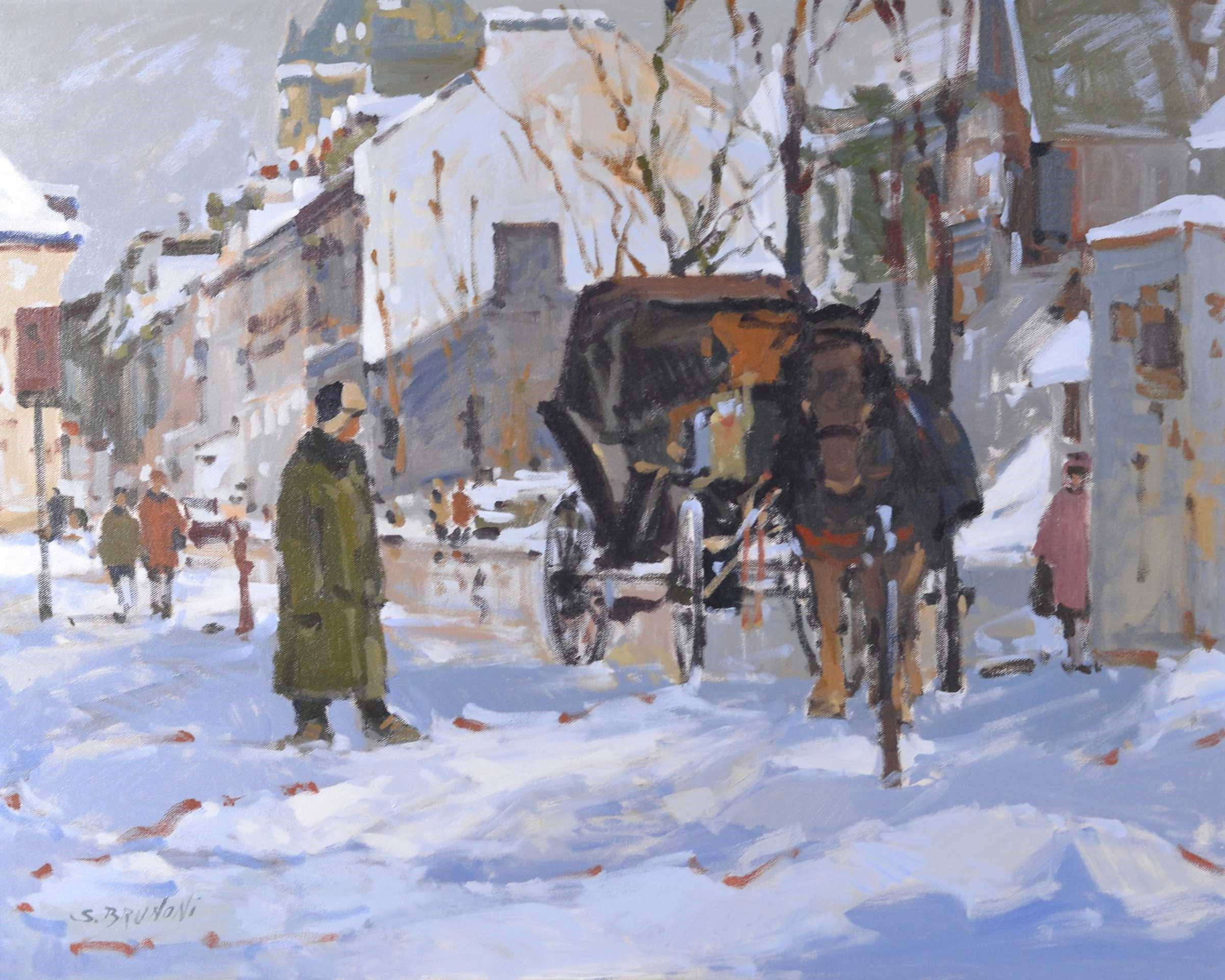 Serge Brunoni | Tu verras cet été (Québec Blvd St-Louis) | MutualArt