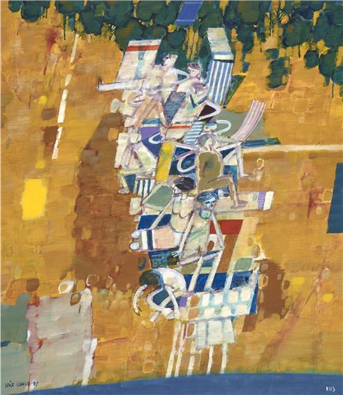 Louis Robert James | Beach Group, 1987 (NII3) | MutualArt