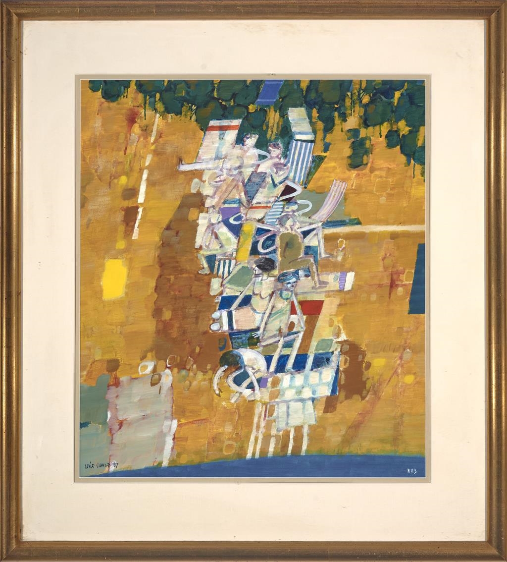 Louis Robert James | Beach Group, 1987 (NII3) | MutualArt