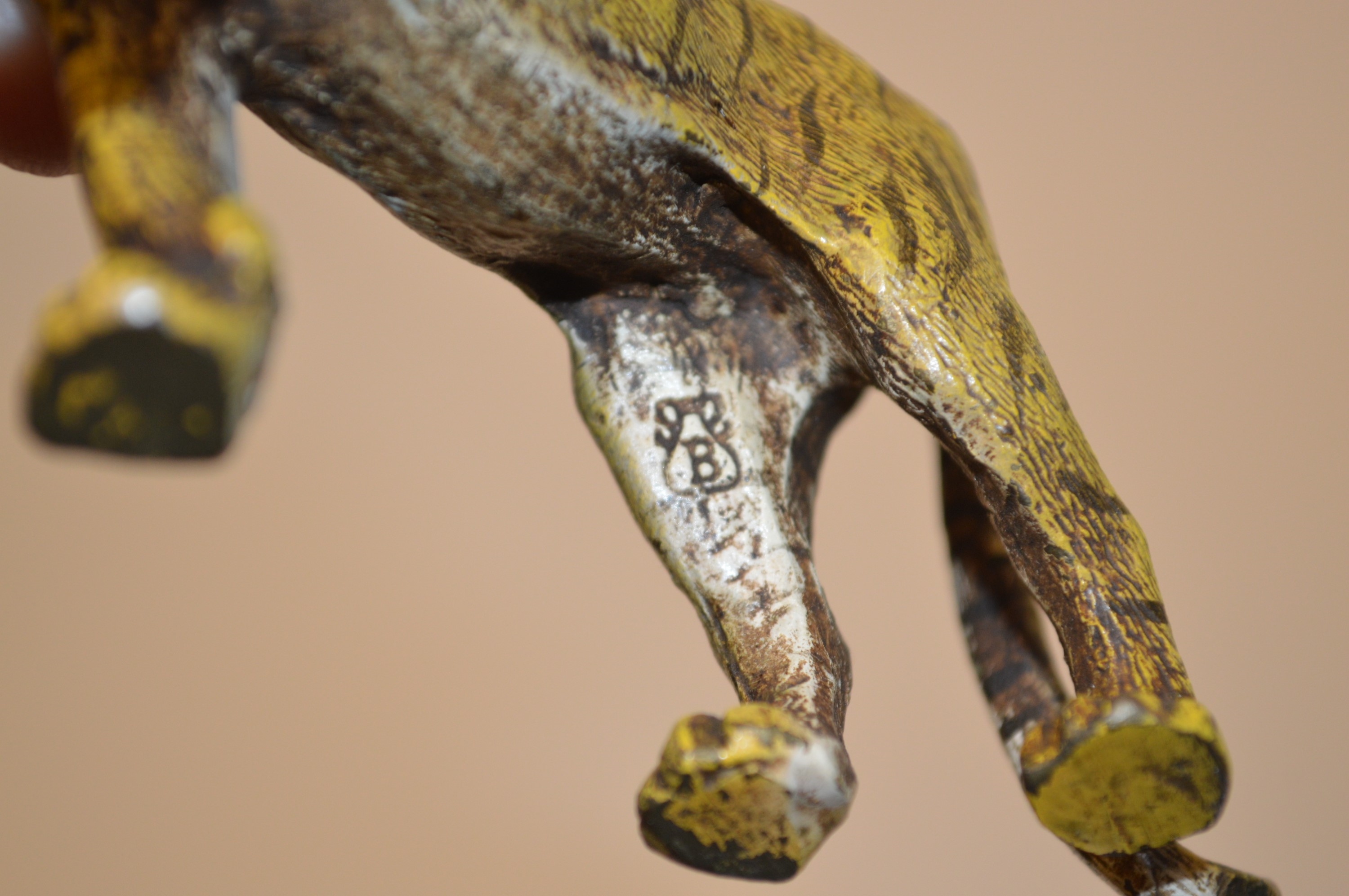 Franz Bergman‏ | COLD PAINTED BRONZE FIGURE OF A PROWLING TIGER | MutualArt