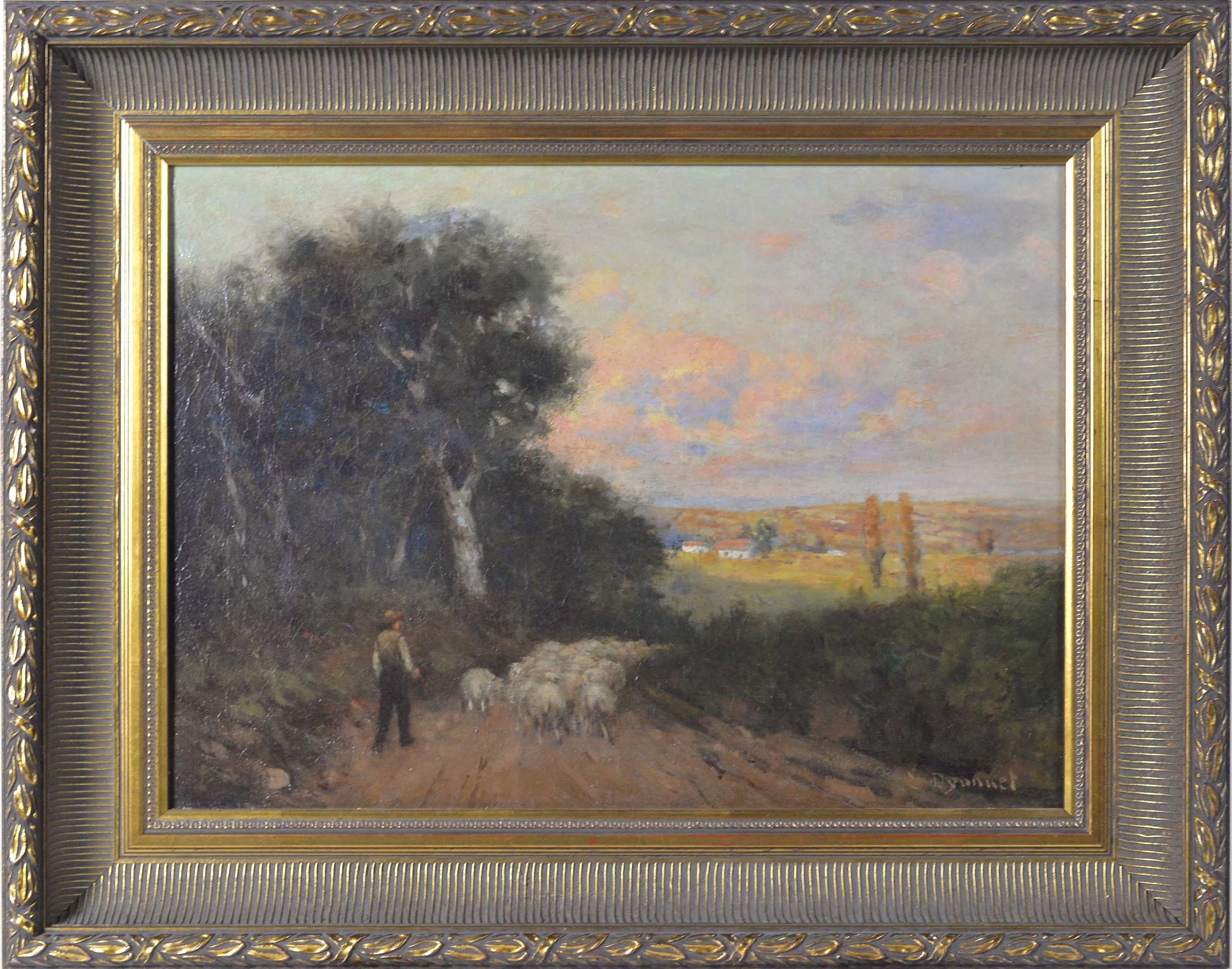 Edmond Dyonnet | Sunset on the Laurentides | MutualArt