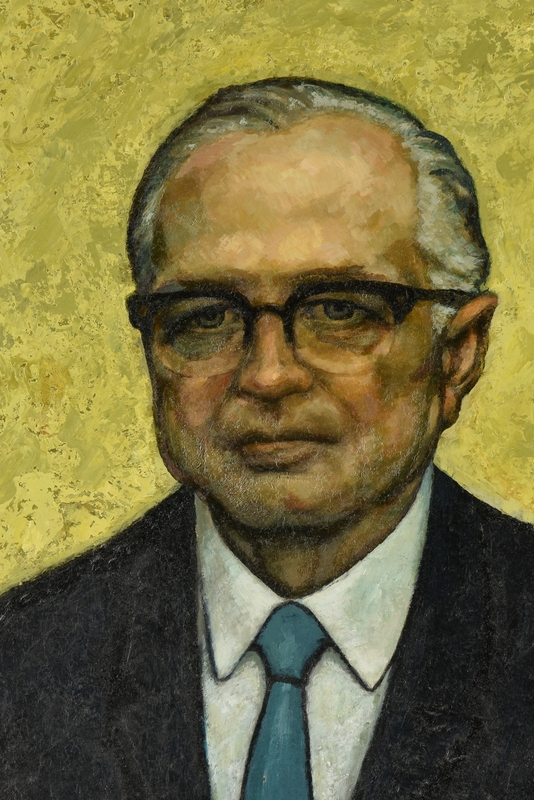 Joe Schwarting | Portrait of a Doctor (1950s) | MutualArt