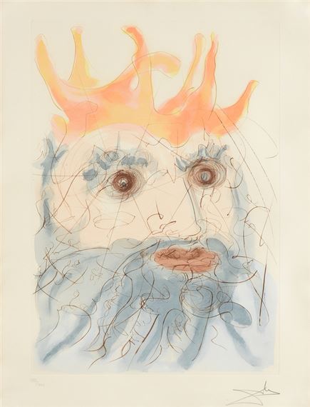 Salvador Dalí | King Saul (Circa 1975) | MutualArt