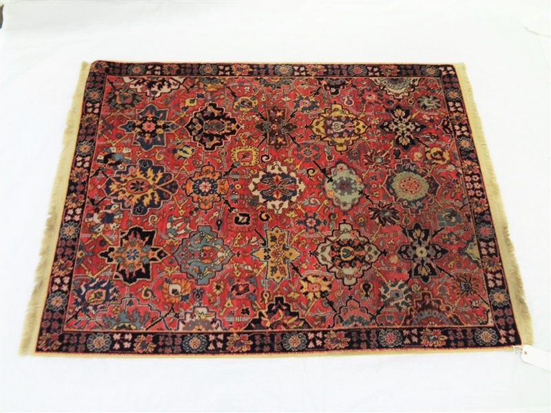 Karastan | Williamsburg Collection 100% Wool Pile Kerman Vase Rug ...