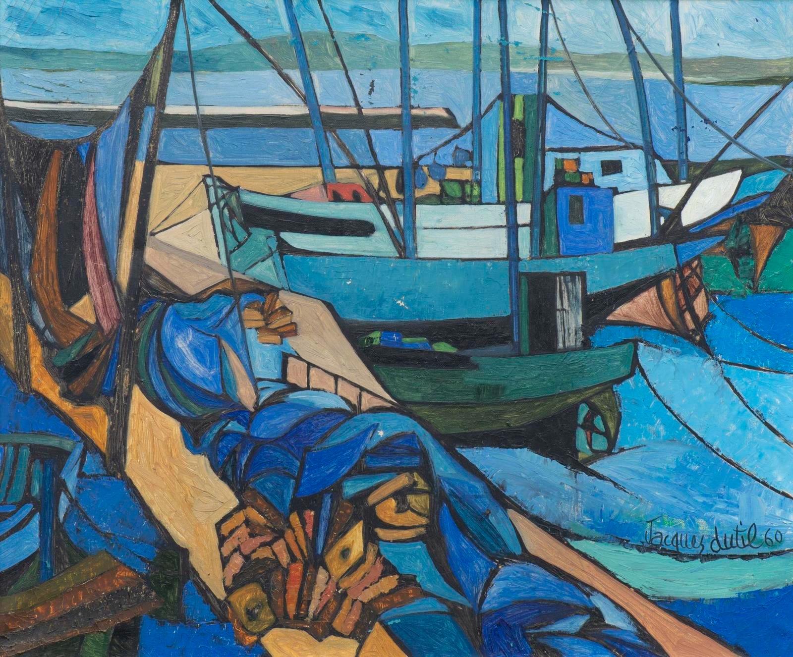 Jacques Dutel | Chantier naval (1960) | MutualArt