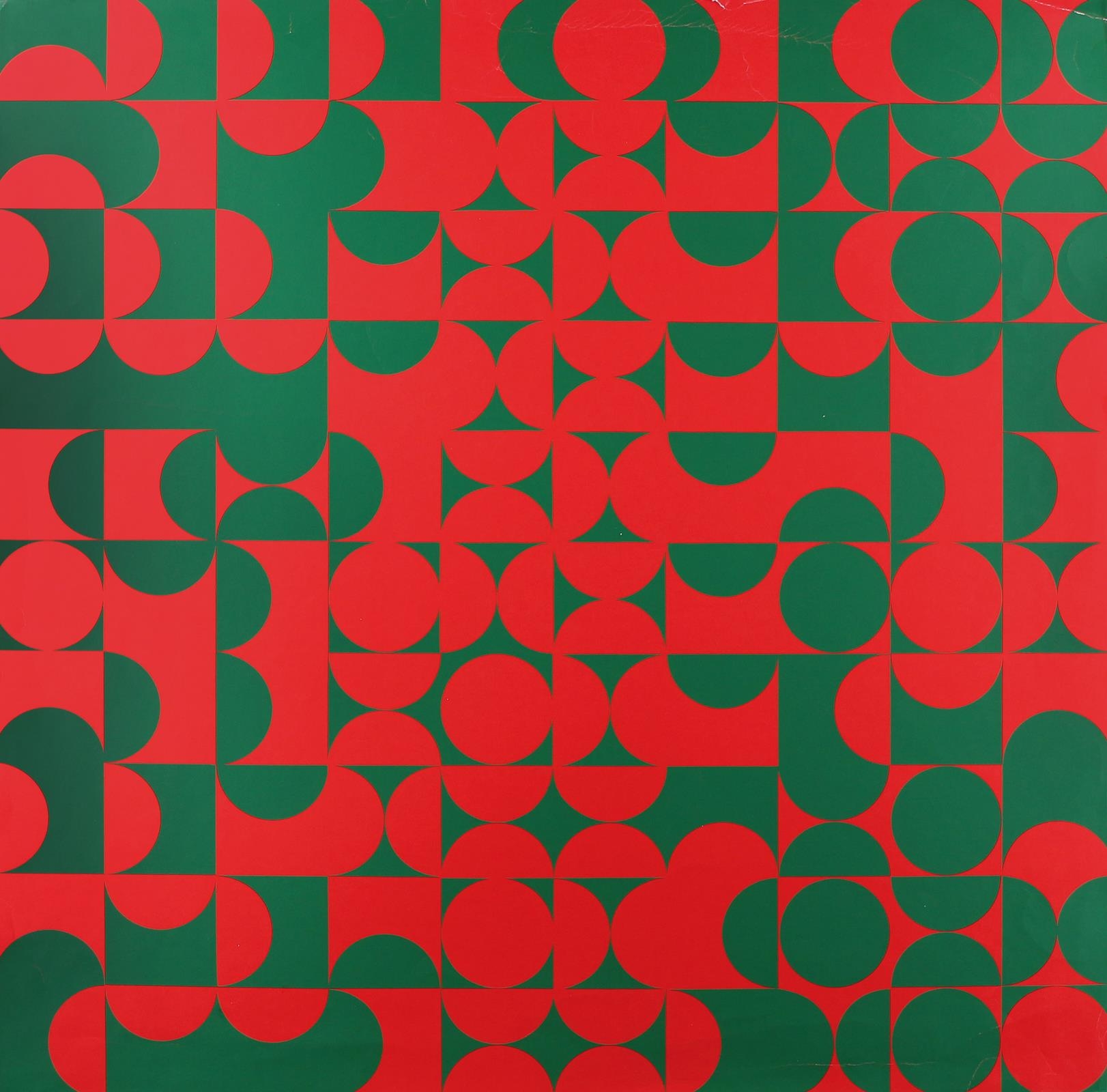 Zdenék Sykora | Cerveno-zelenß struktura I (1968) | MutualArt