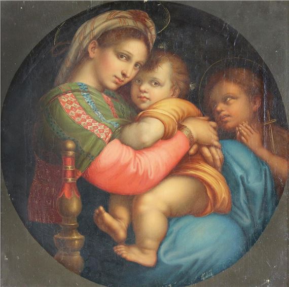 Raffaello Sanzio | Madonna Della Sedia (19) | MutualArt