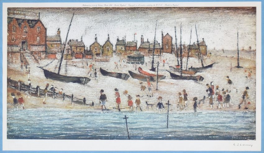 Laurence Stephen Lowry | Harbour (1972) | MutualArt