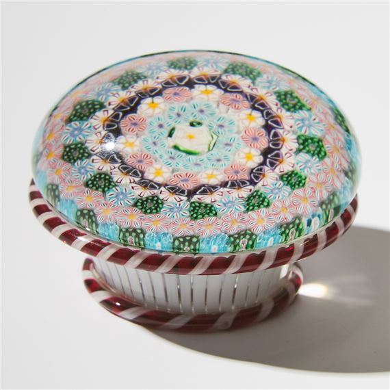 Drew Ebelhare | Concentric Millefiori Piedouche Paperweight (2000 ...