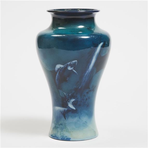 Walter Harold Austin | Royal Worcester Sabrina Ware Fish Vase (Circa ...