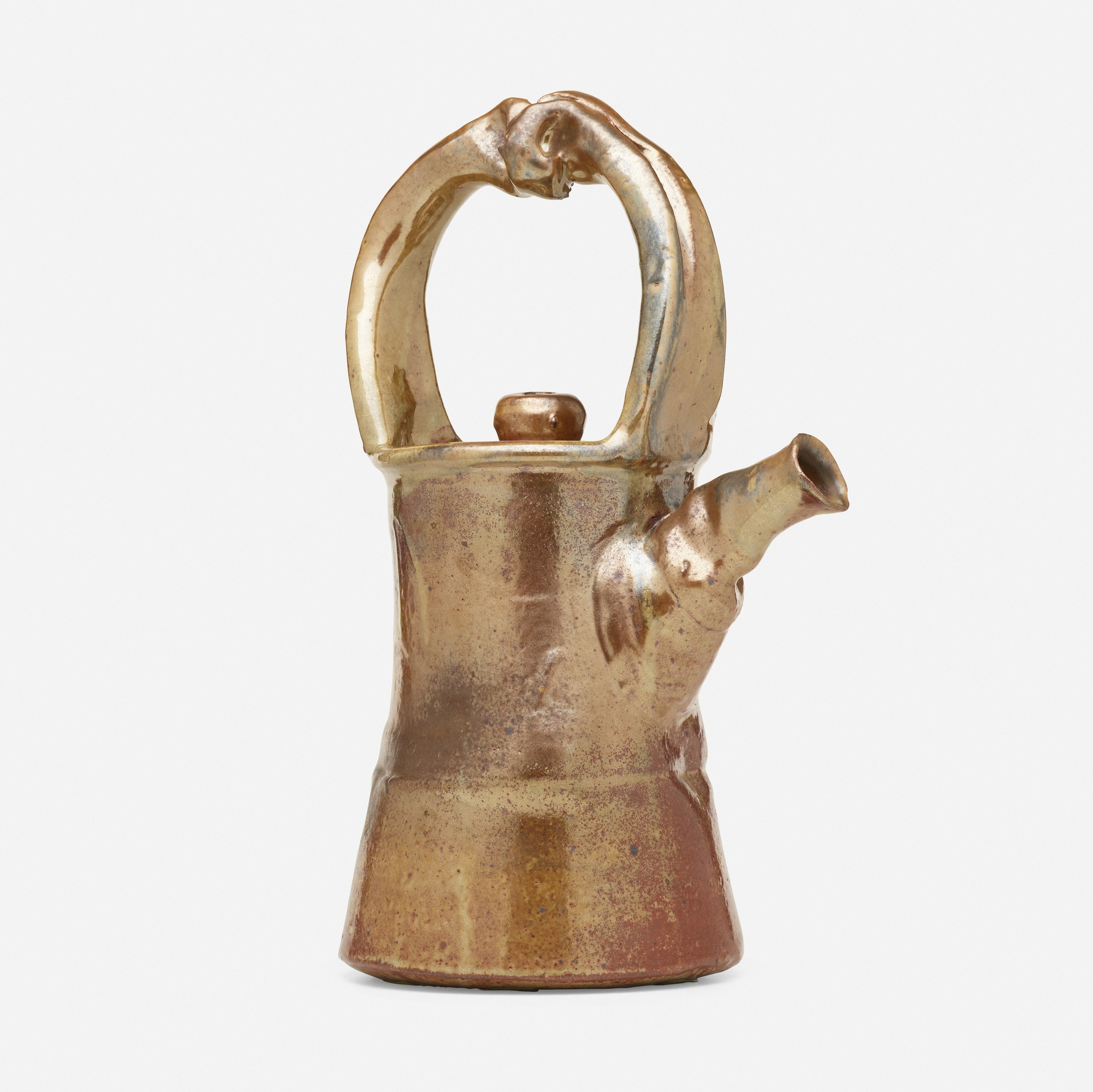 Ken Ferguson | Untitled Hare Handle Teapot | MutualArt