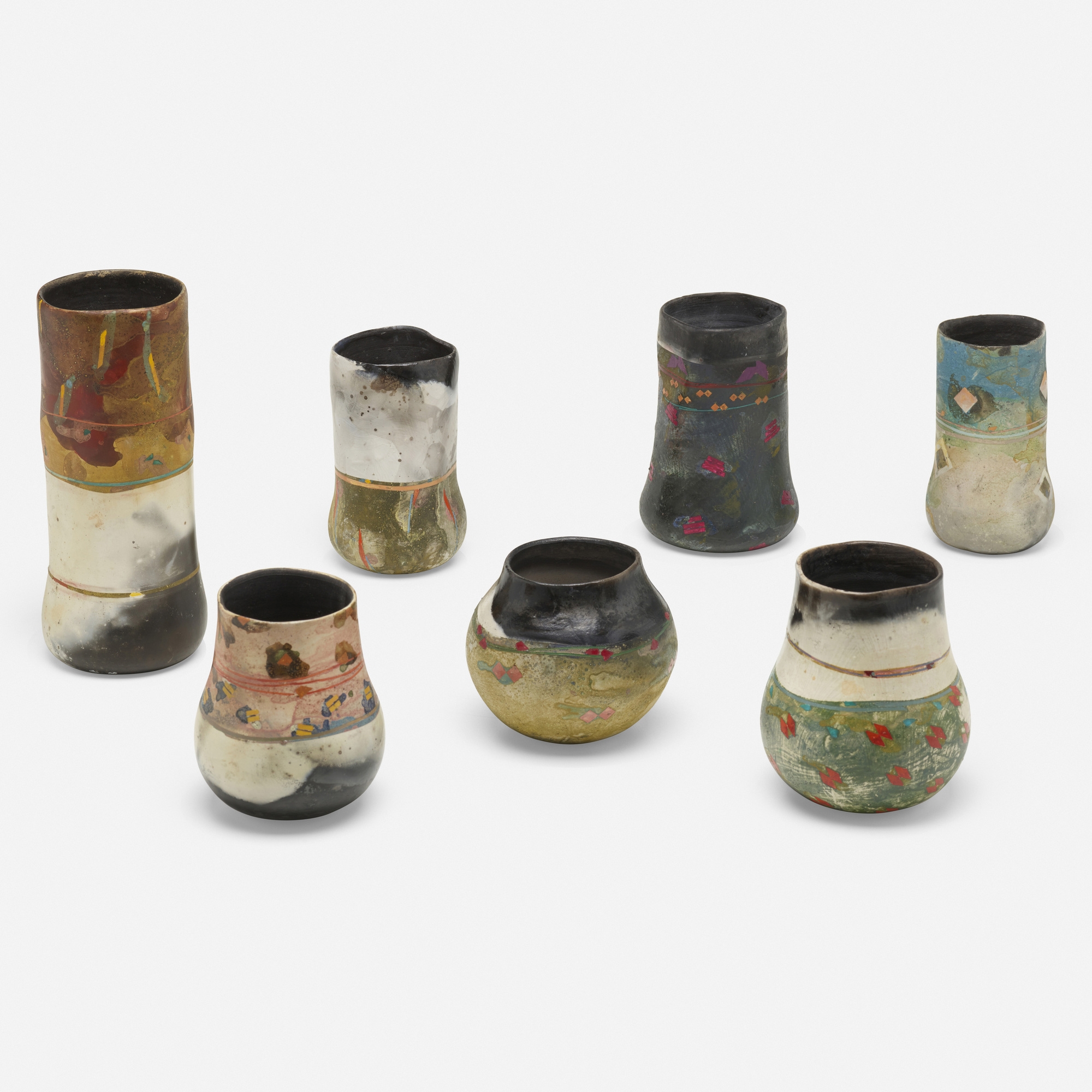 Bennett Bean | Collection of seven vessels (Circa 1980) | MutualArt