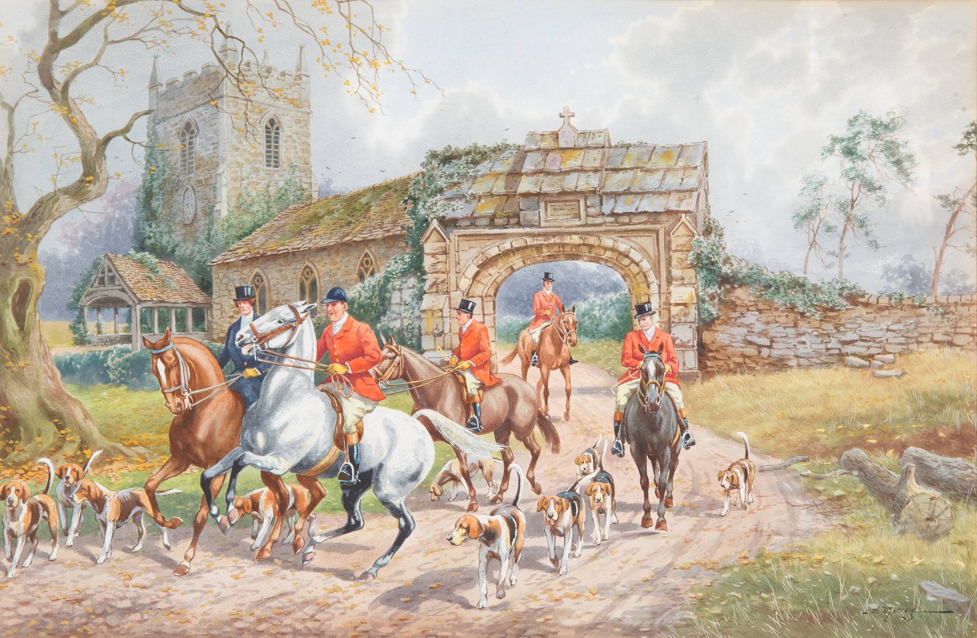 Henry Murray | A Sunday Hunt | MutualArt