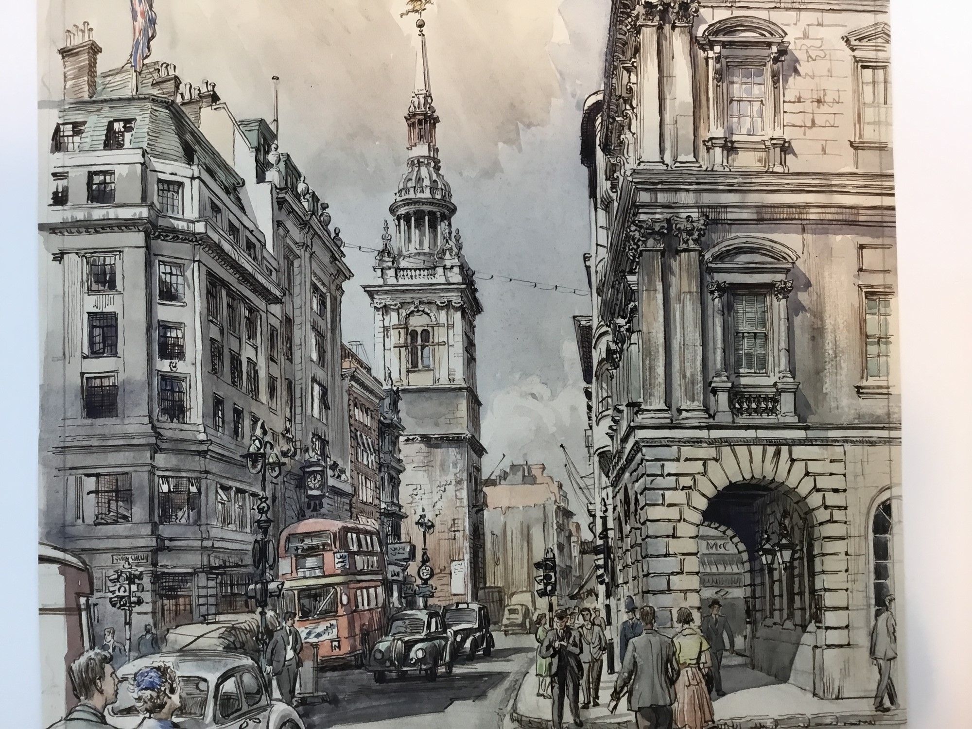 Dennis Flanders | St Mary Le Bow | MutualArt