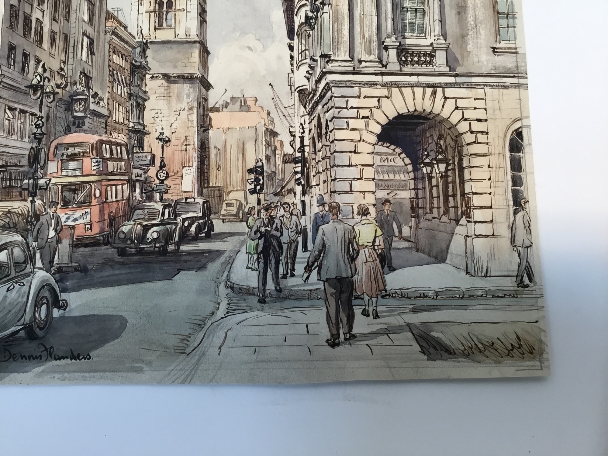 Dennis Flanders | St Mary Le Bow | MutualArt