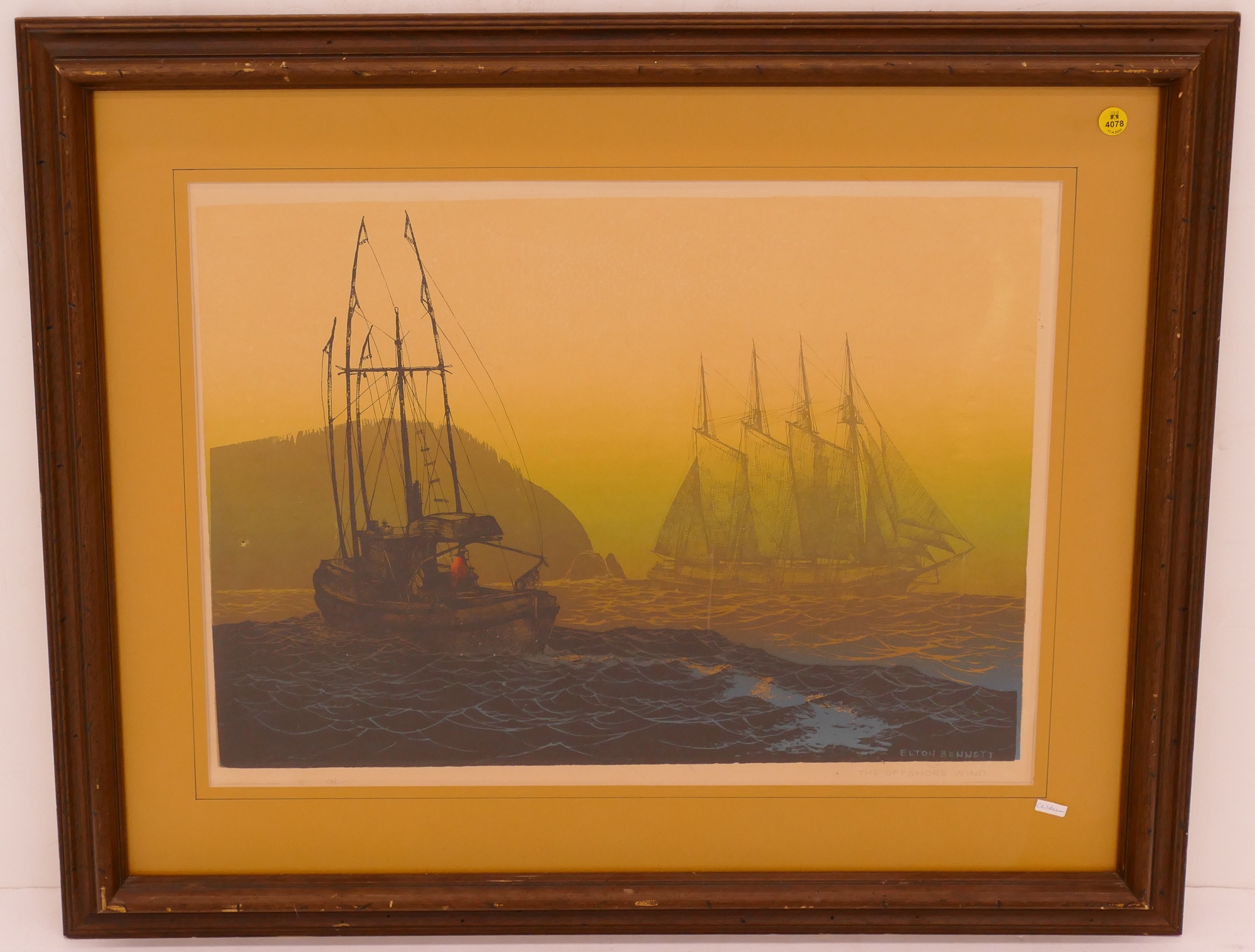 Elton Bennett | The Offshore Wind | MutualArt