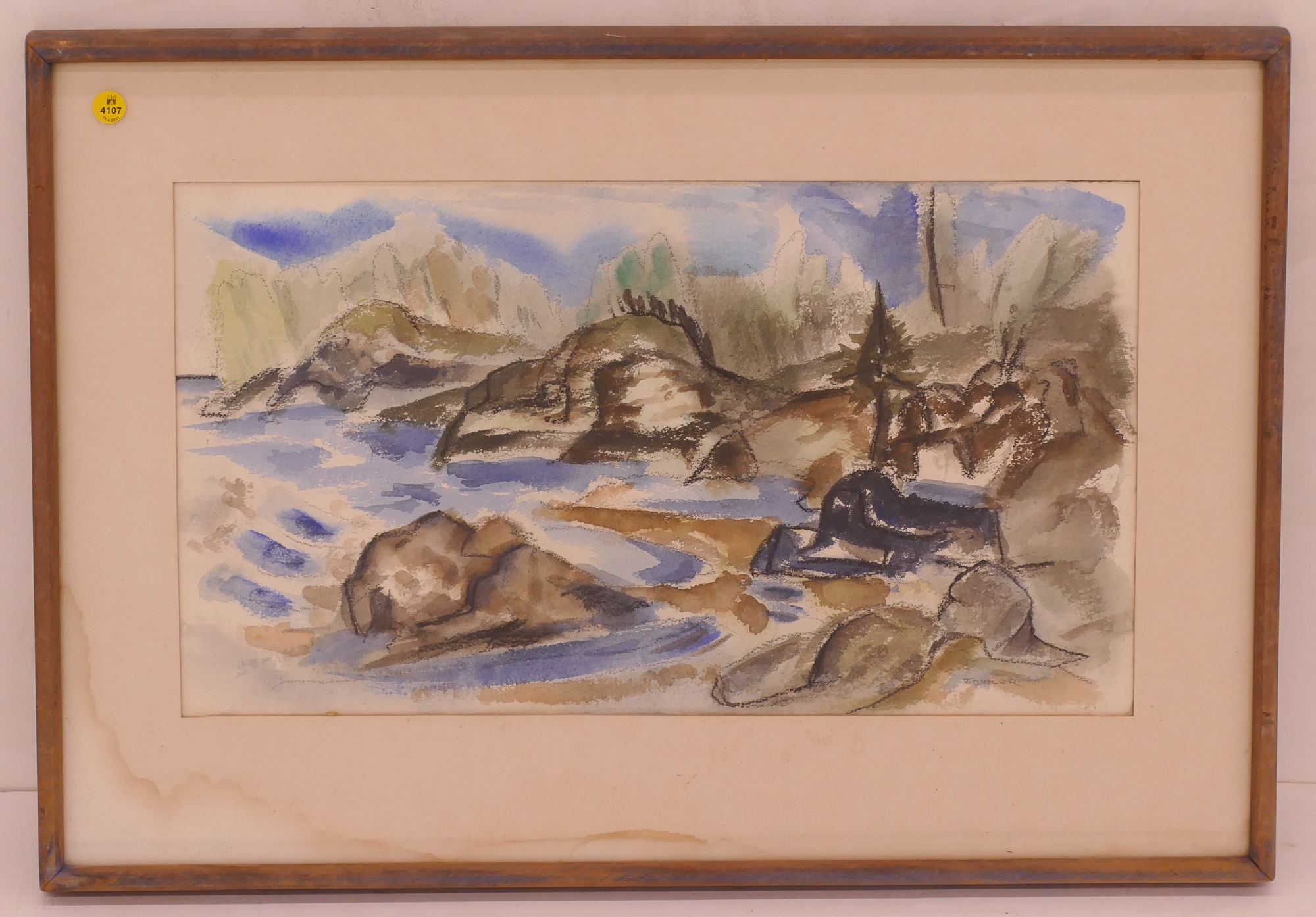 Clayton V. Fowler | River Landscape | MutualArt